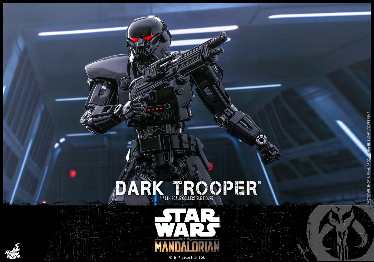 Hot Toys Unveils The Mandalorian's Dark Trooper Figure!
