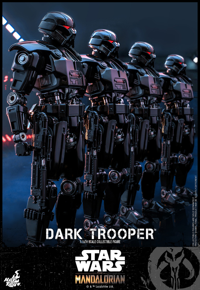 Hot Toys Unveils The Mandalorian's Dark Trooper Figure!