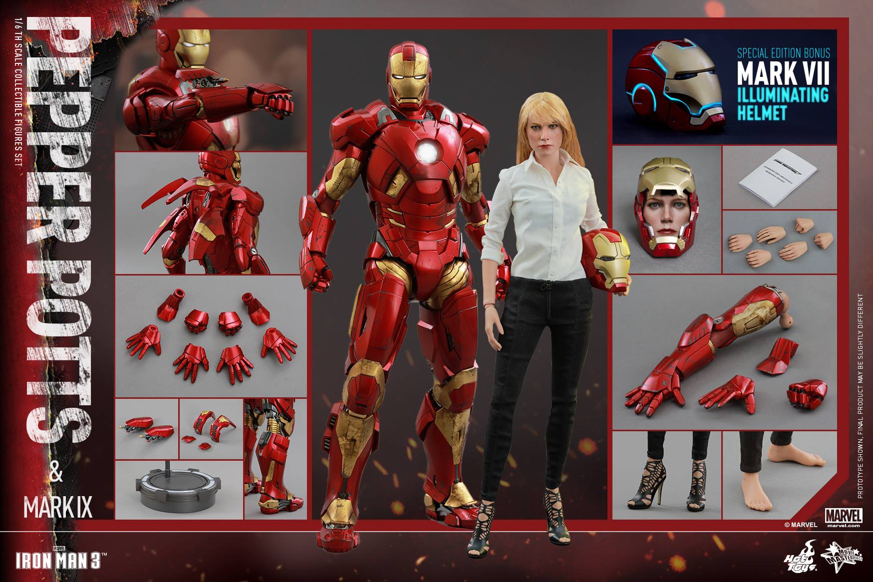 Hot Toys Brings Pepper Potts to the Rescue