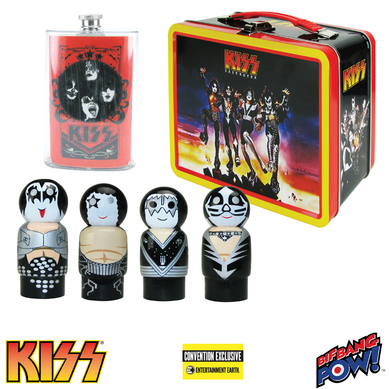 Exclusive Look at New KISS Toys from Bif Bang Pow!