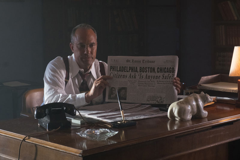 Marshall Poster: Chadwick Boseman is Thurgood Marshall