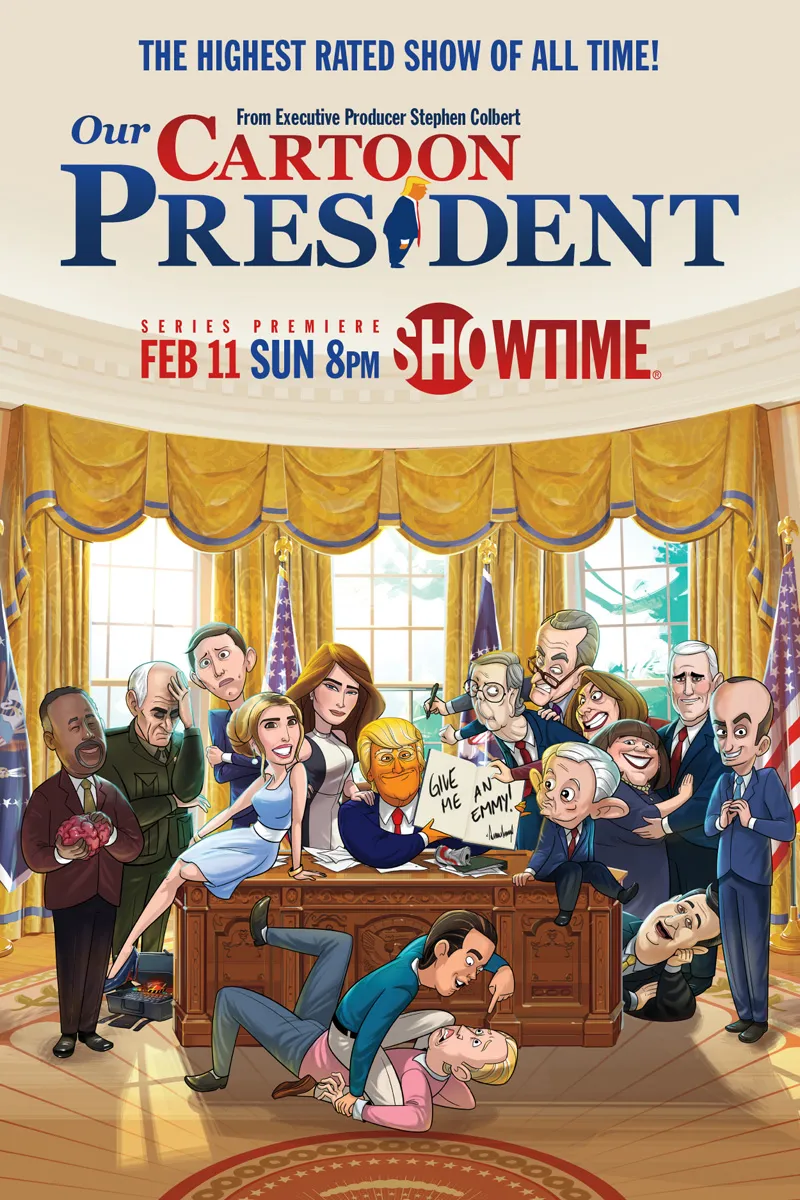 Showtime Puts First Our Cartoon President Episode Online