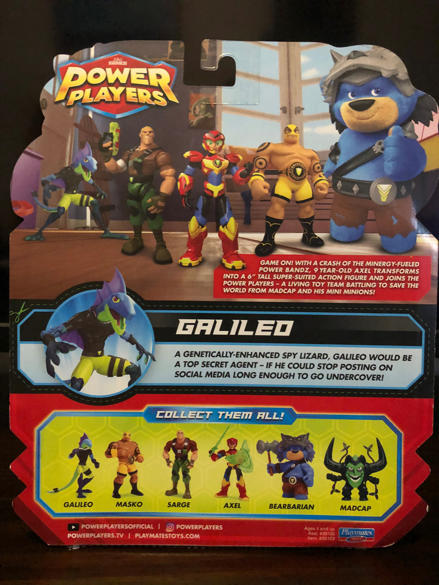 Exclusive Power Players Toys Revealed For Cartoon Network Show