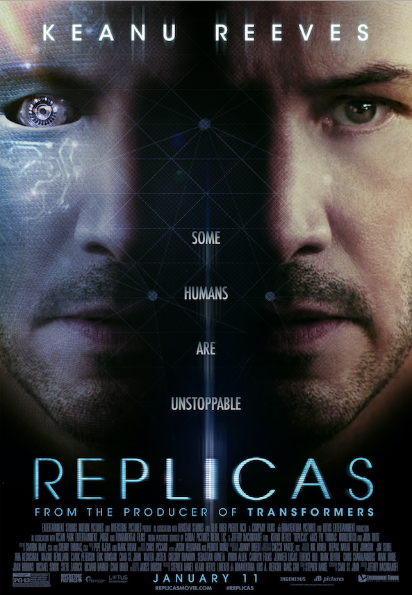 Official Replicas Trailer & Poster: Some Humans Are Unstoppable