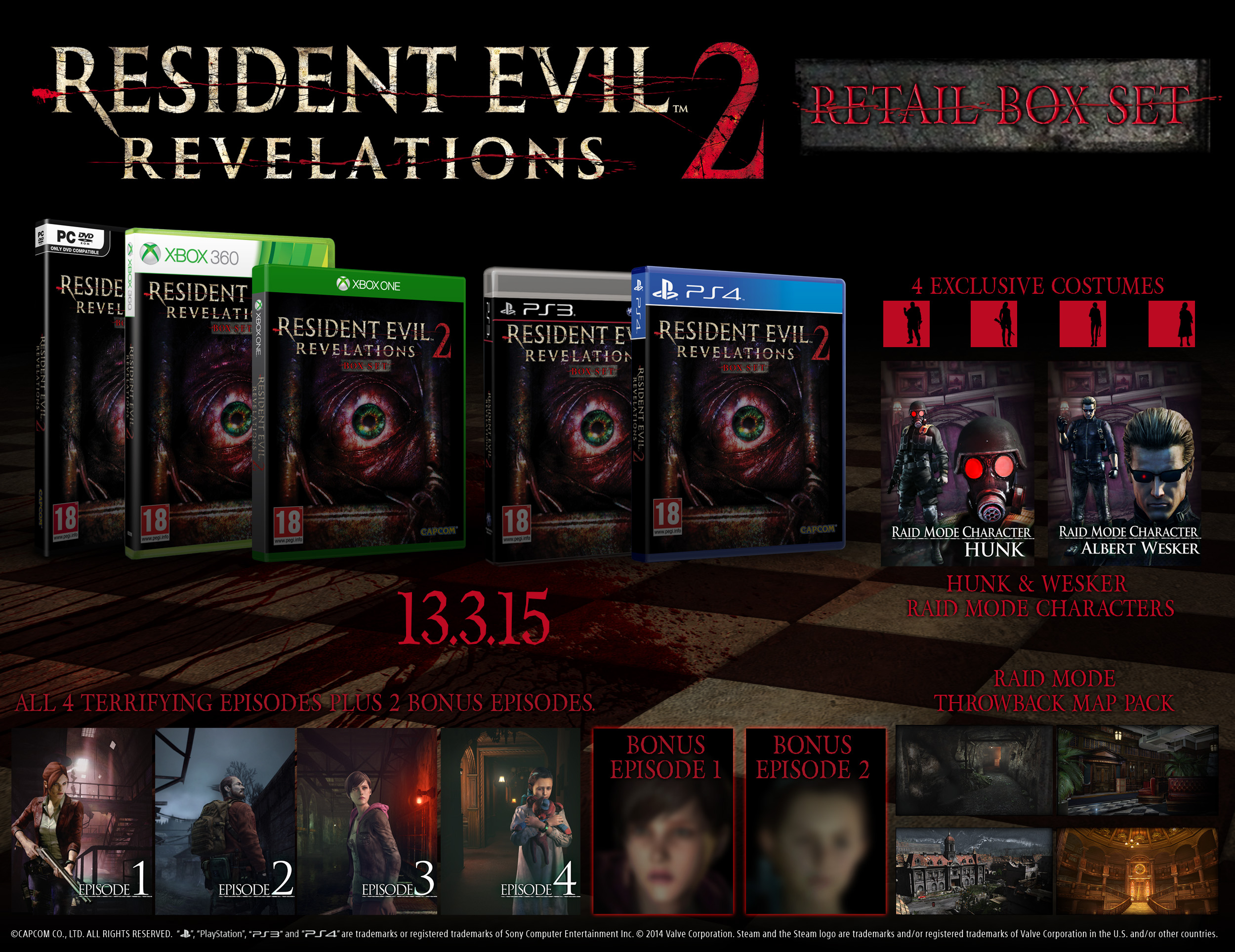 Check Out Thirteen New Images from Resident Evil Revelations 2