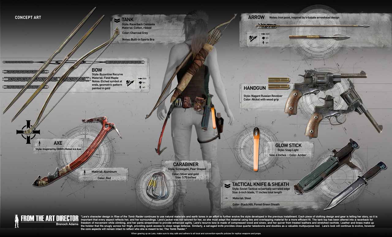 E3 2014: Rise of the Tomb Raider Concept Art Revealed