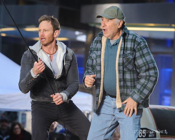 Everyone on the Cab! Sharknado 2: The Second One Set Pics Are In...