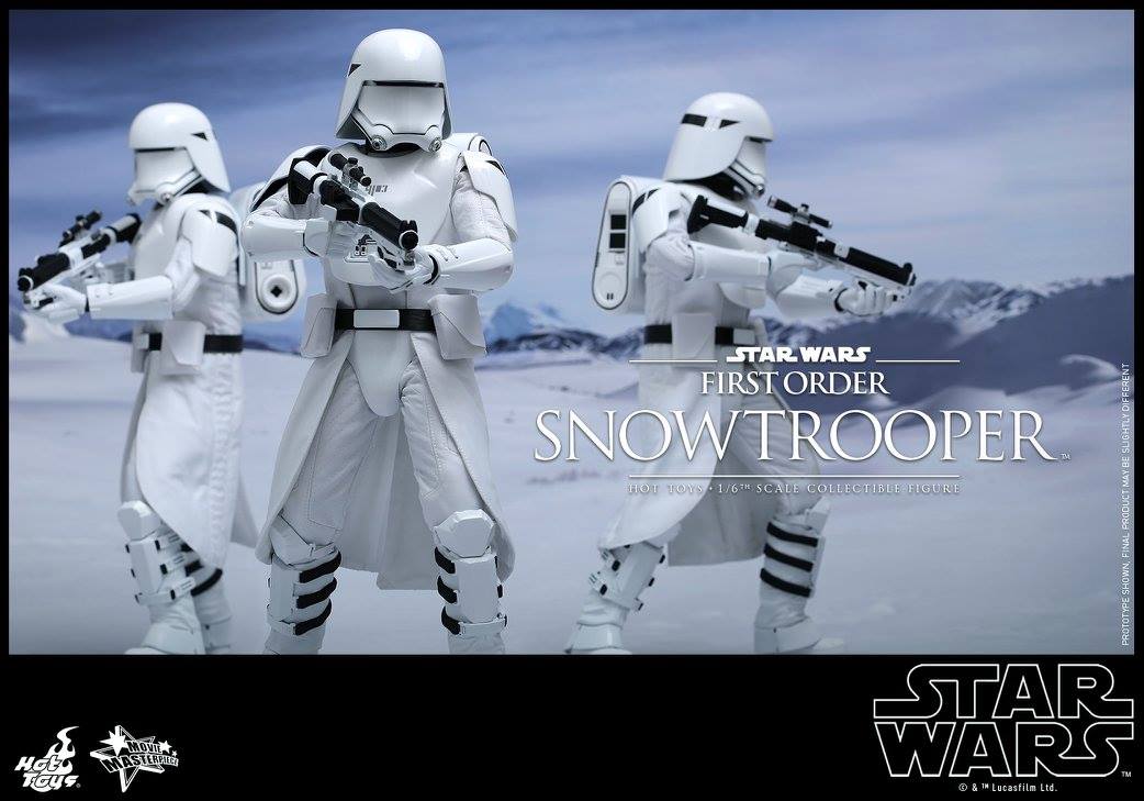 Snowtrooper Hot Toys Figures for Star Wars: The Force Awakens