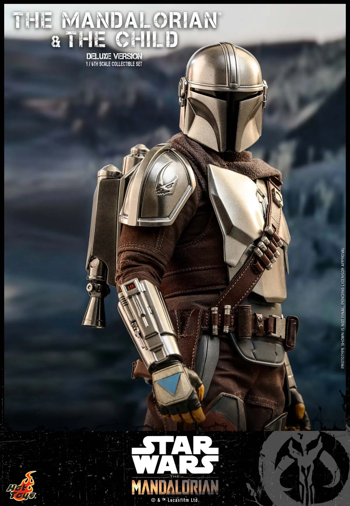 The Mandalorian collectible figures unveiled by Hot Toys