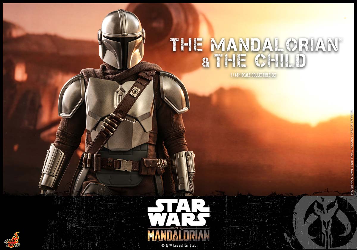 The Mandalorian collectible figures unveiled by Hot Toys