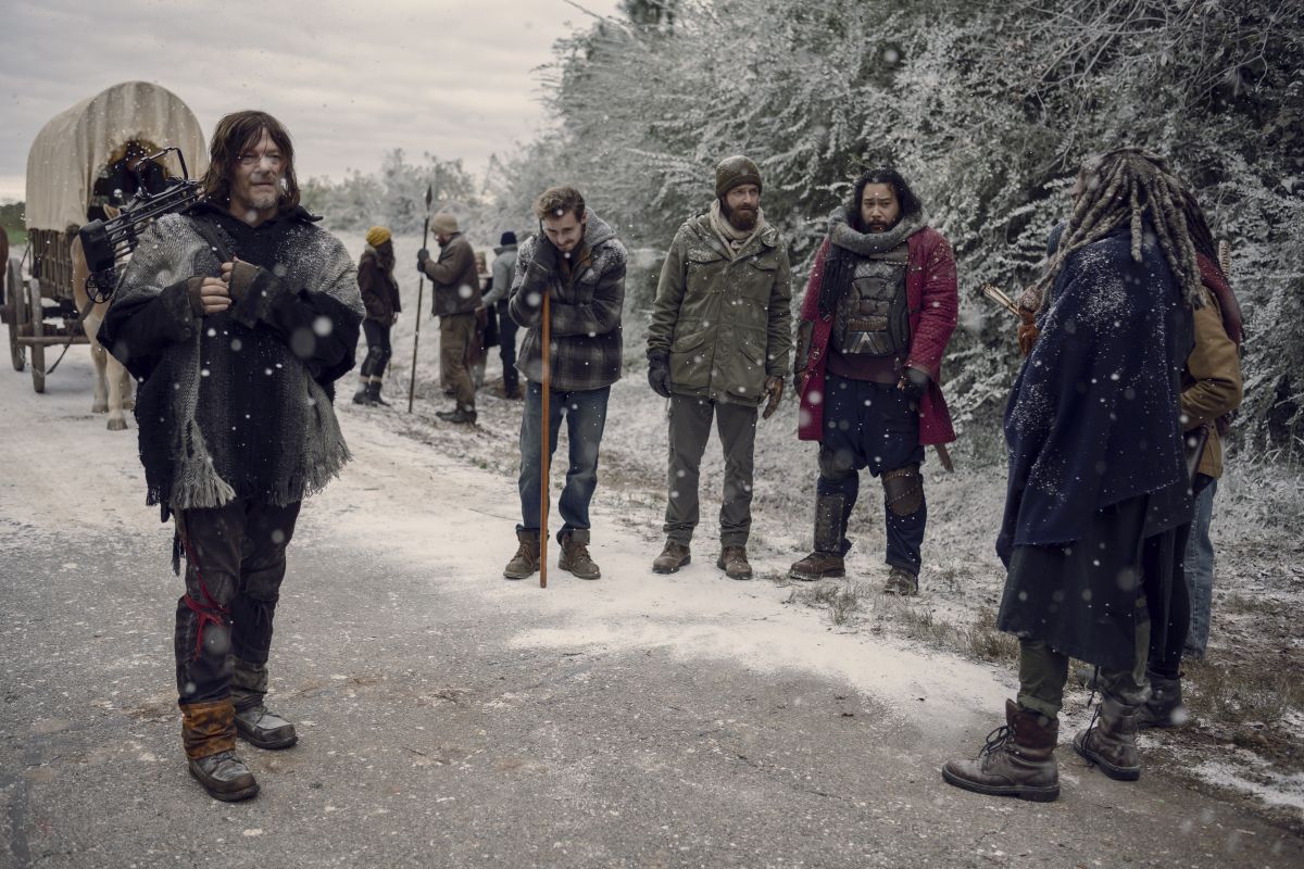 Winter is coming in The Walking Dead season 9 finale photos
