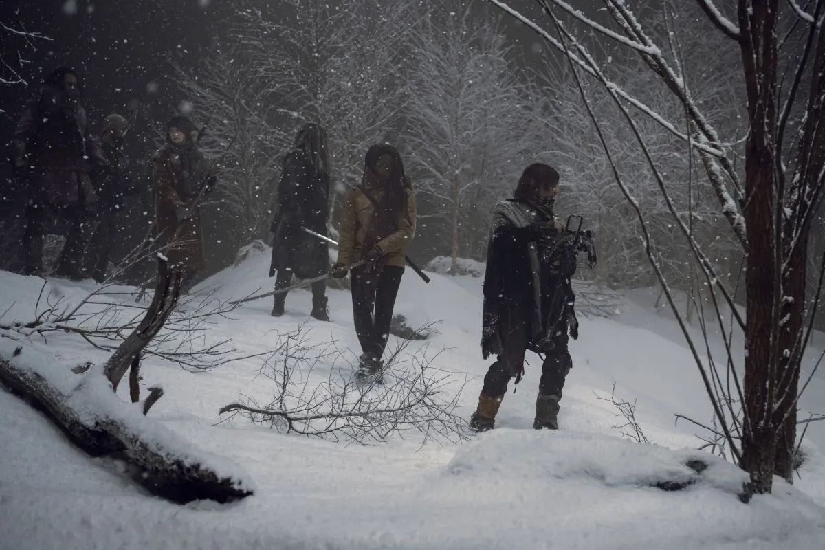 Winter is coming in The Walking Dead season 9 finale photos