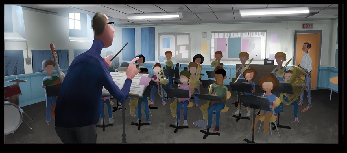 CS Virtual Set Visit: Meet Joe Gardner in Pixar/Disney+'s Soul